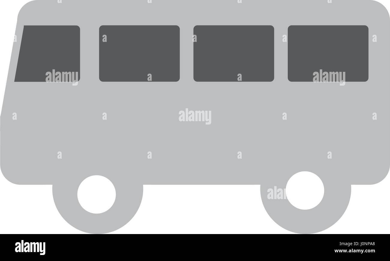 bus vehicle isolated icon Stock Vector Image & Art - Alamy