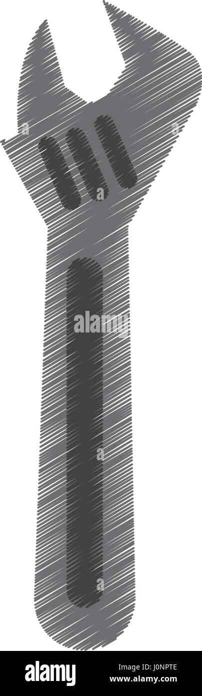 wrench construction tool icon Stock Vector Image & Art - Alamy