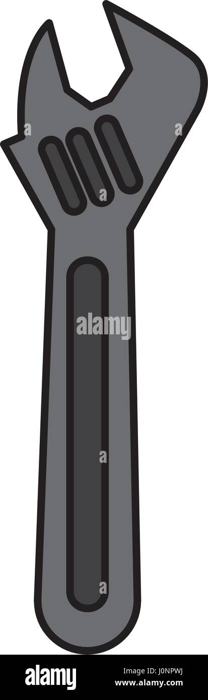 wrench construction tool icon Stock Vector Image & Art - Alamy