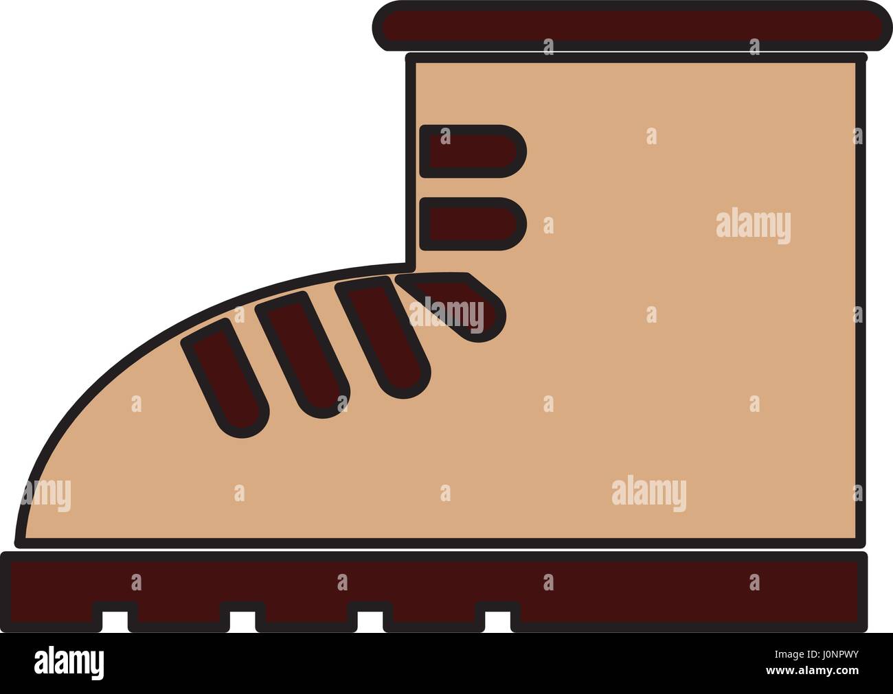 boot construction shoe icon Stock Vector Image & Art - Alamy