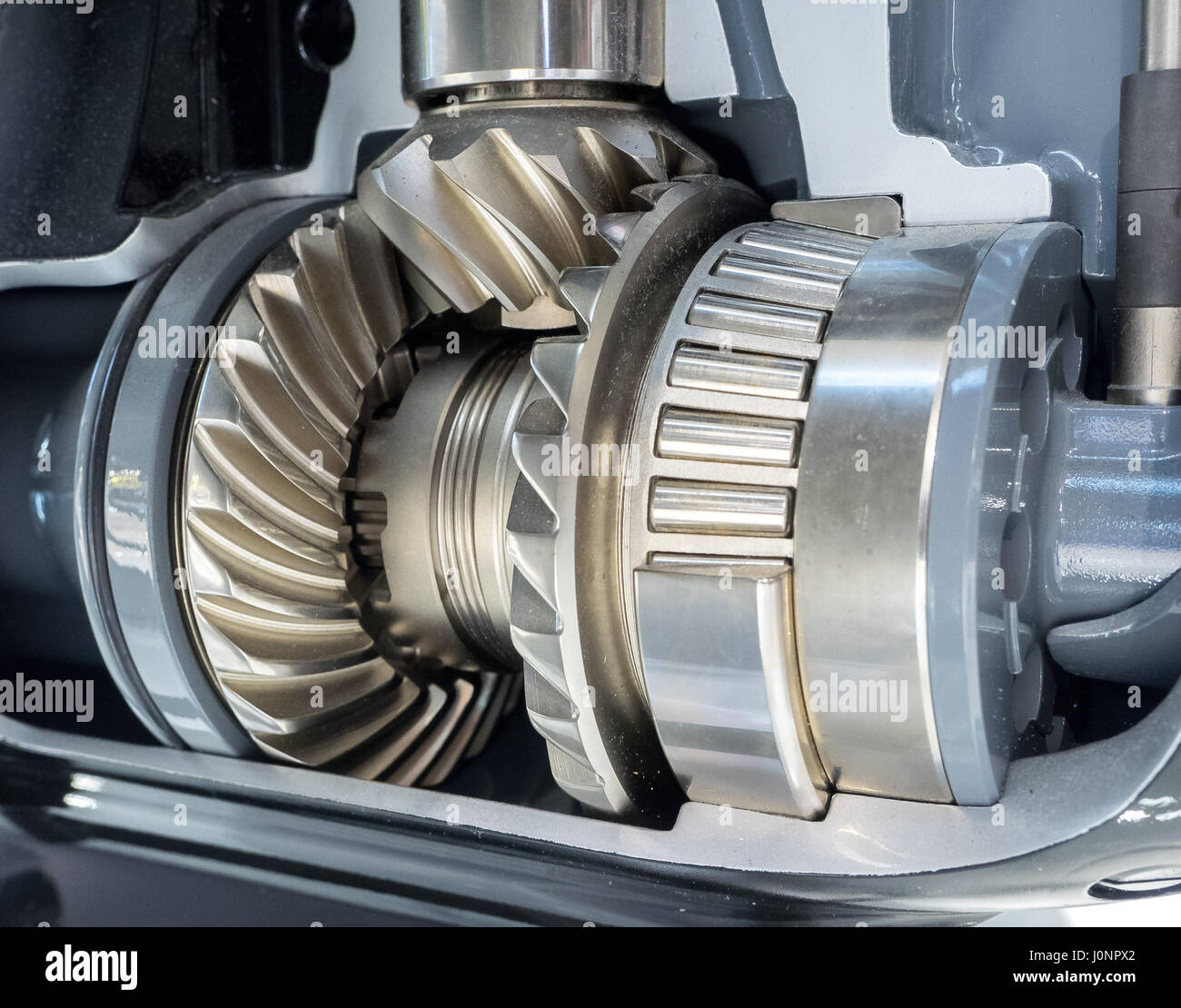 Close up view of brand new engine gears Stock Photo - Alamy