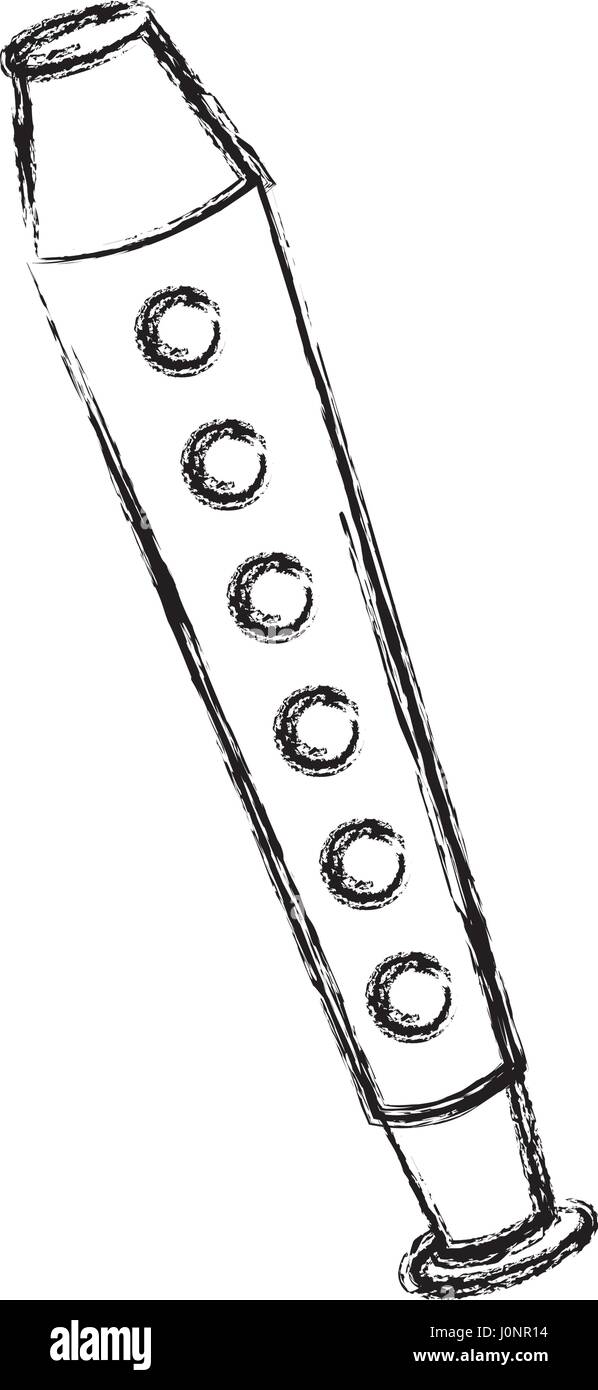 Wind instruments vector Black and White Stock Photos & Images - Alamy