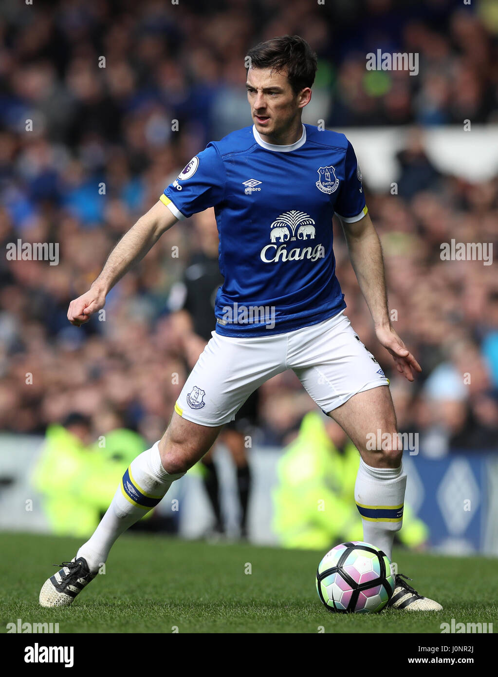 Everton's Leighton Baines Stock Photo - Alamy