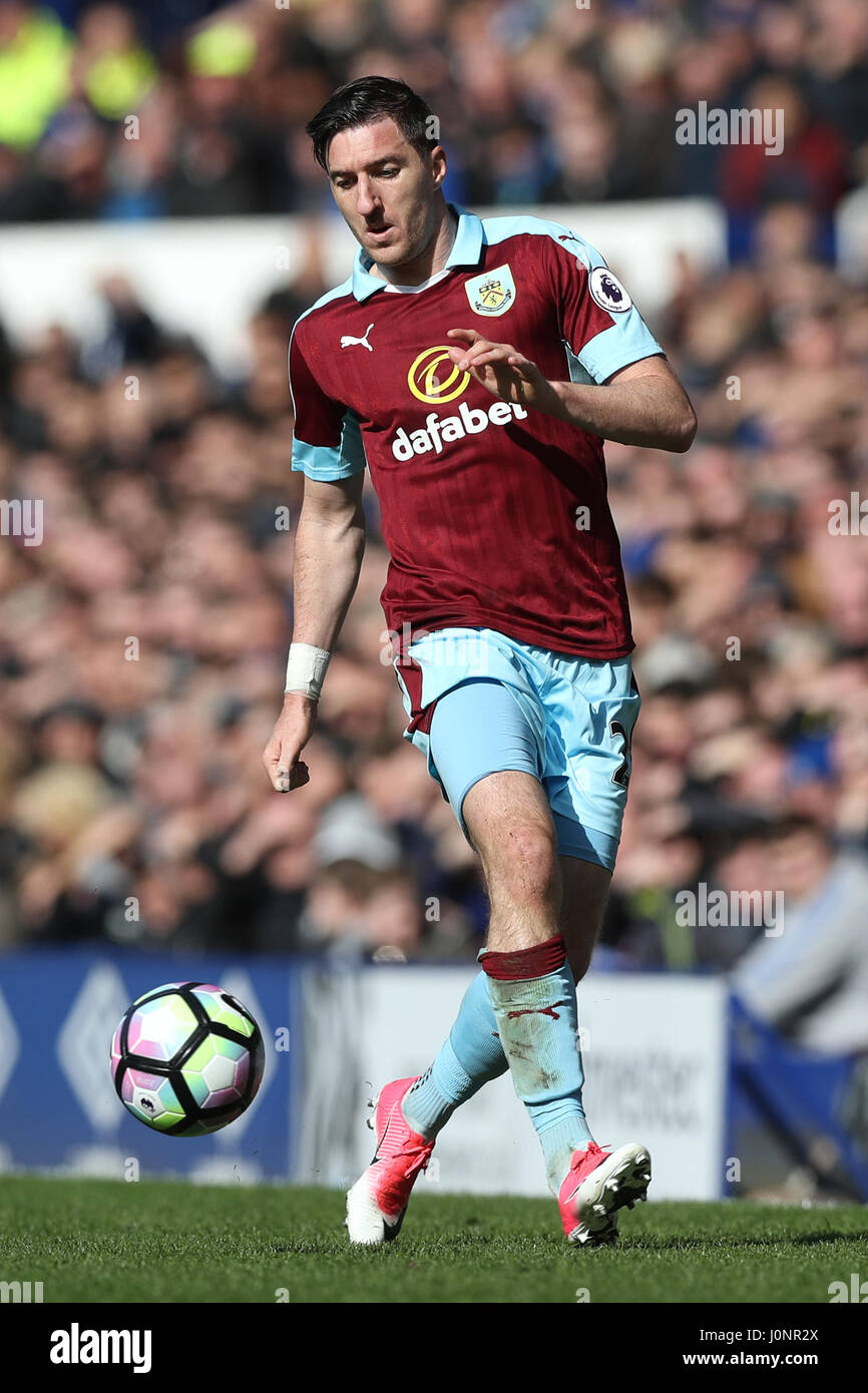 Burnley's Stephen Ward Stock Photo - Alamy
