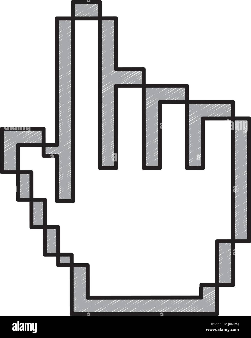 hand pointer mouse icon Stock Vector Image & Art - Alamy