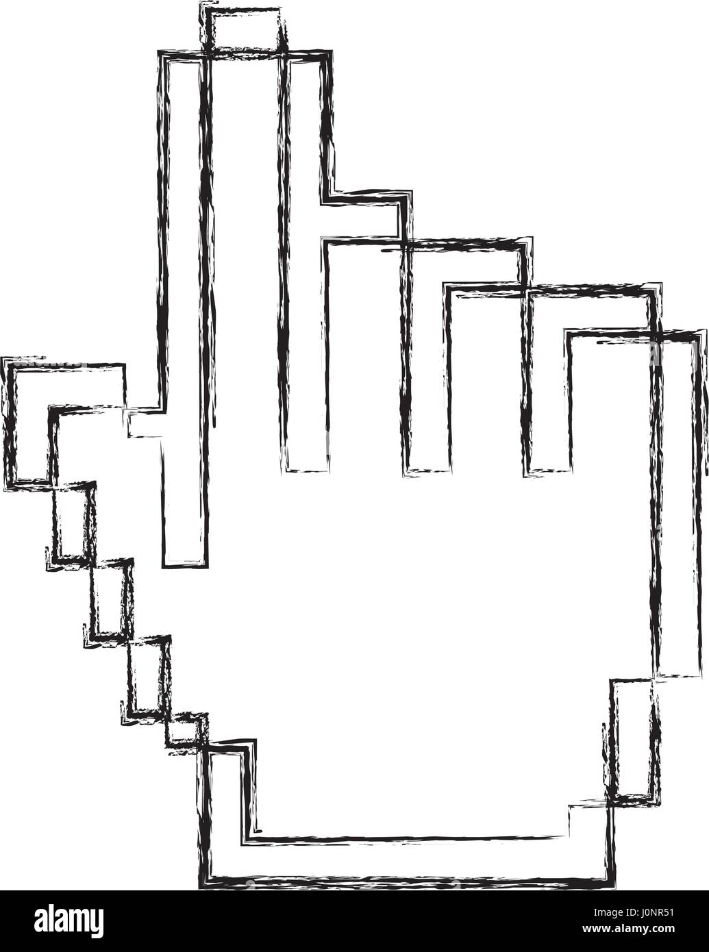 hand pointer mouse icon Stock Vector Image & Art - Alamy