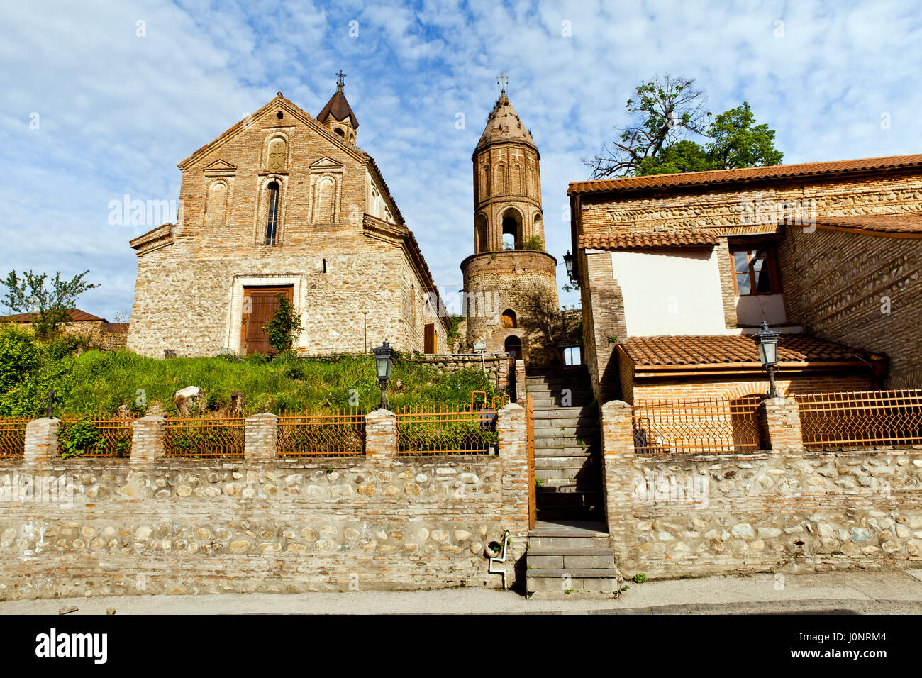 Sighnaghi or Signagi city in Georgia Stock Photo - Alamy