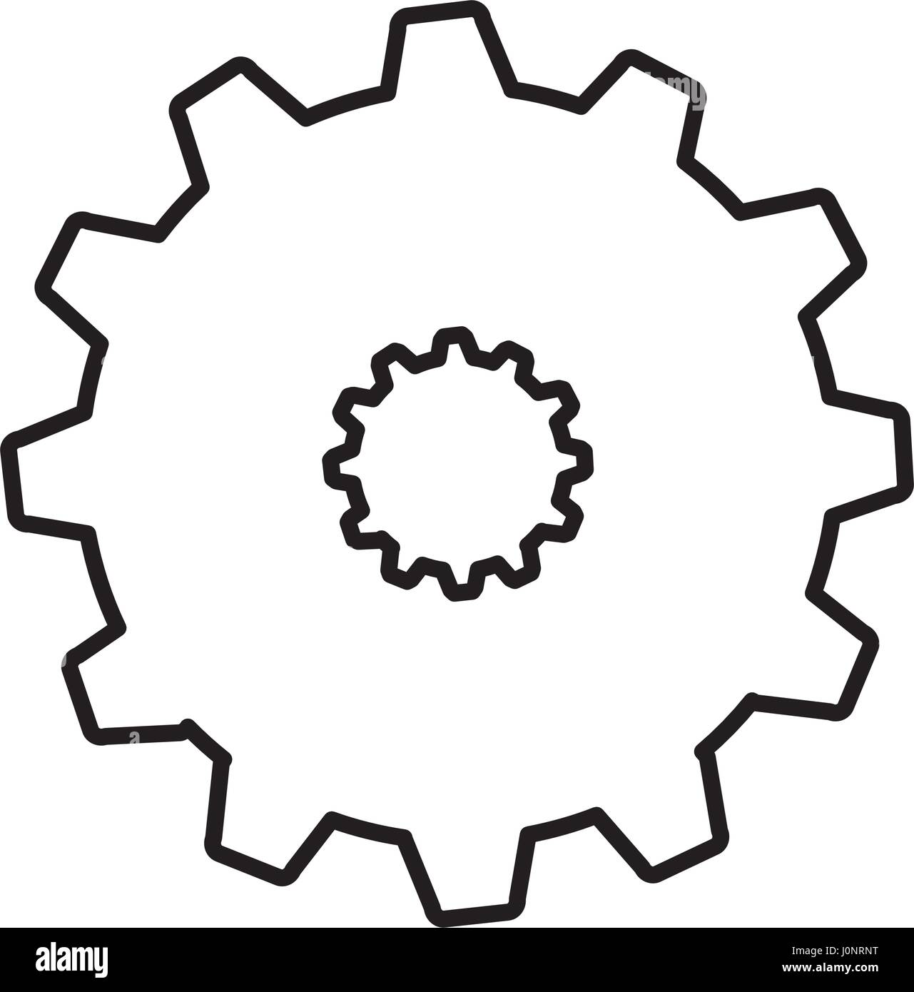gear settings setup icon Stock Vector Image & Art - Alamy