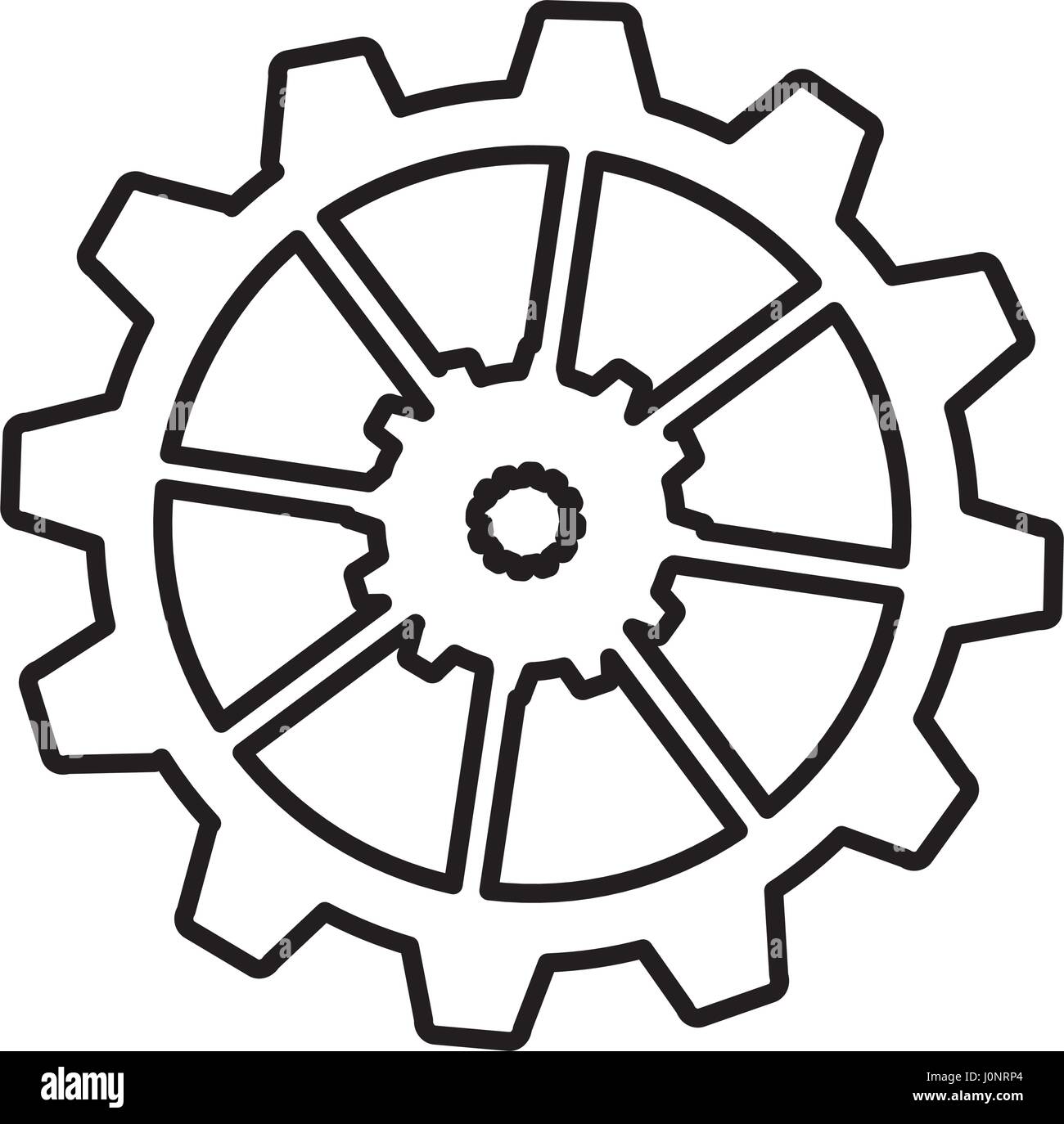 gear settings setup icon Stock Vector Image & Art - Alamy