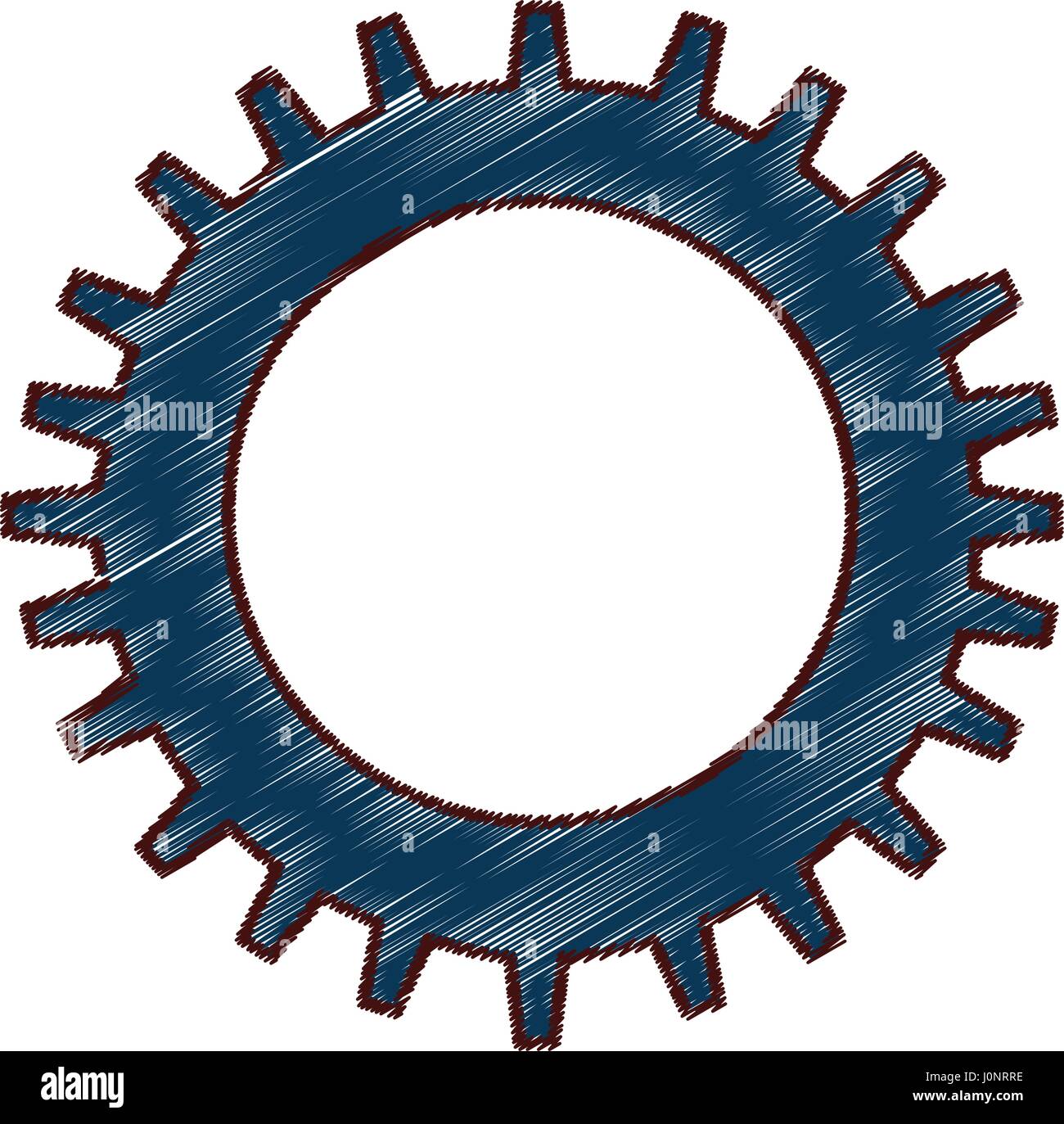Gear Settings Setup Icon Stock Vector Image And Art Alamy