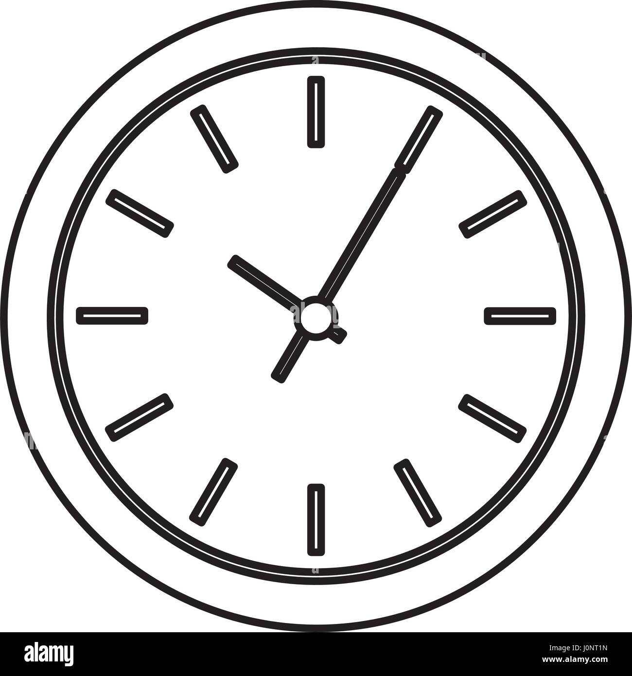 Victorian wall clock Stock Vector Images - Alamy
