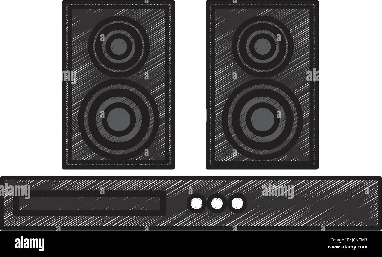 home theater speaker icon Stock Vector Image & Art - Alamy