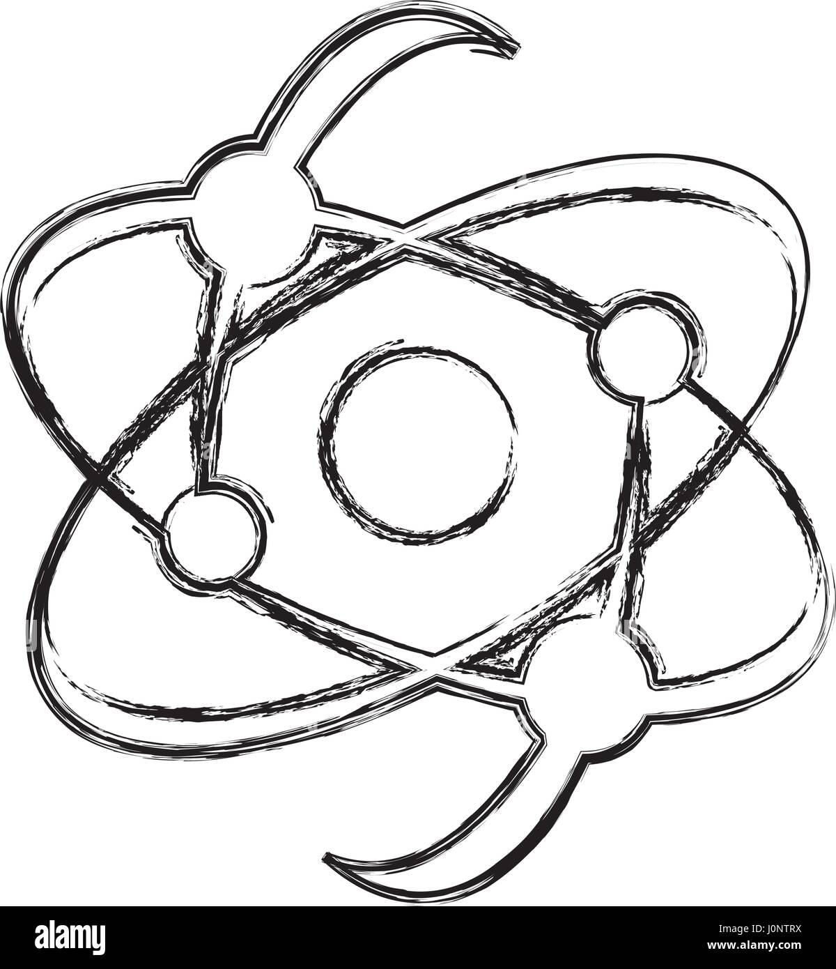 atom molecule isolated icon Stock Vector Image & Art - Alamy