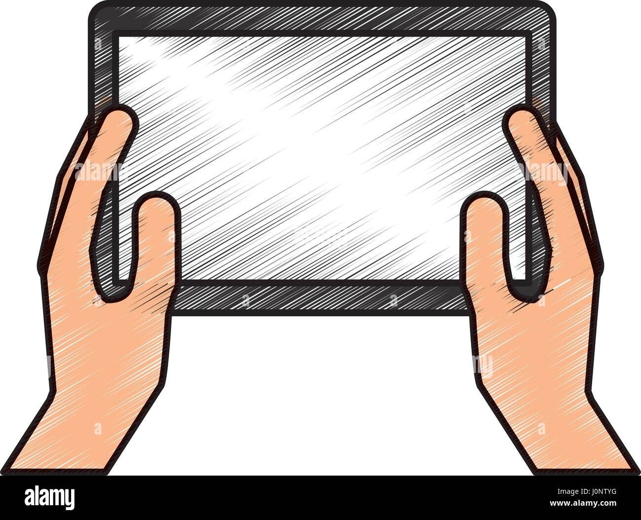 hands user smartphone icon Stock Vector Image & Art - Alamy