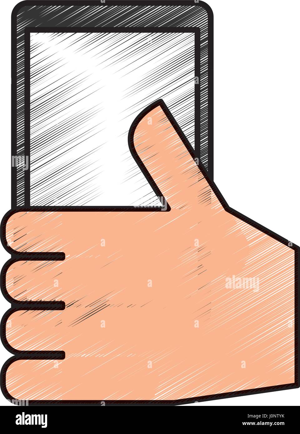 hands user smartphone icon Stock Vector Image & Art - Alamy