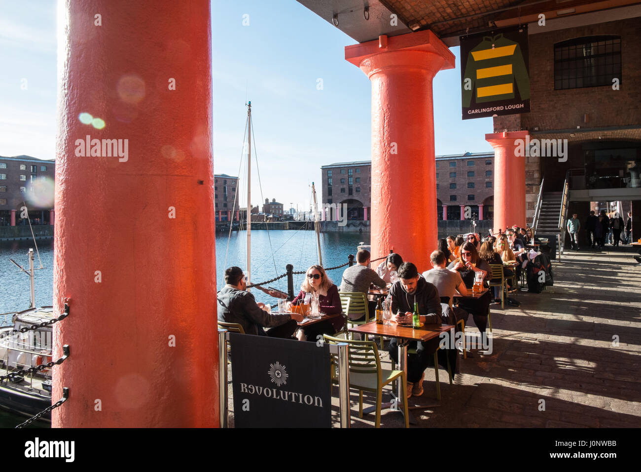 Revolution,bar,restaurant,Albert,Dock,Liverpool,Merseyside,England ...