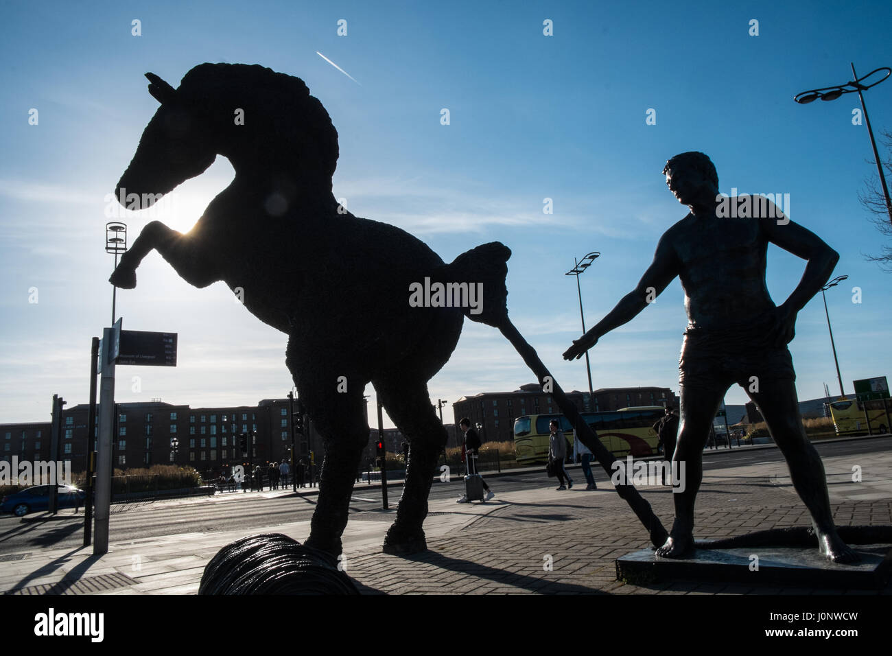 Great Escape,bronze,life-size,statue,horse,sculpture,Edward,Cronshaw ...