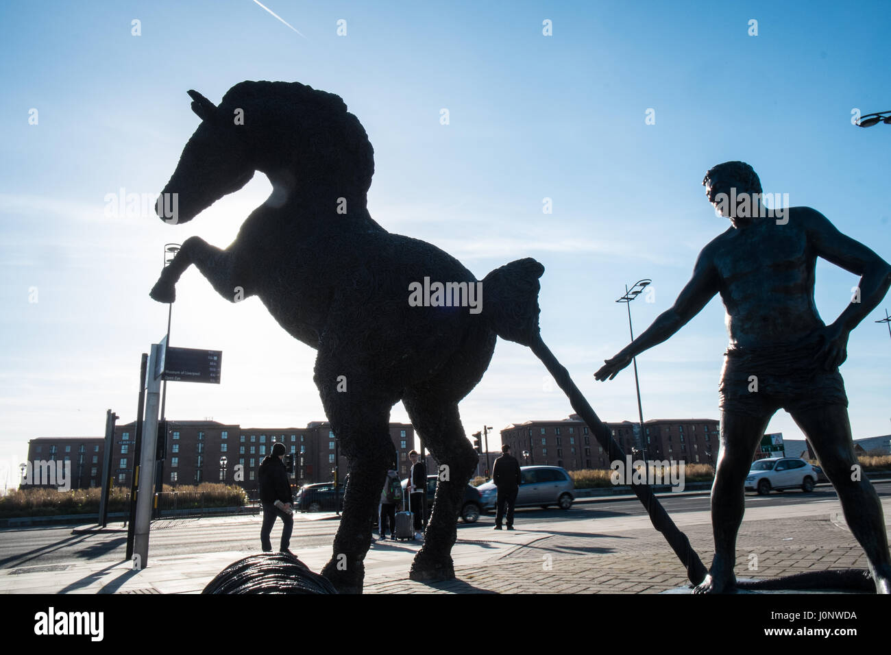 Great Escape,bronze,life-size,statue,horse,sculpture,Edward,Cronshaw ...
