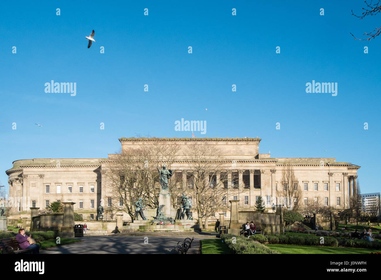 St johns gardens liverpool hi-res stock photography and images - Alamy