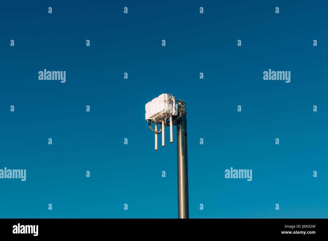 City wifi router. The street transmitter of the Internet signal. Free ...