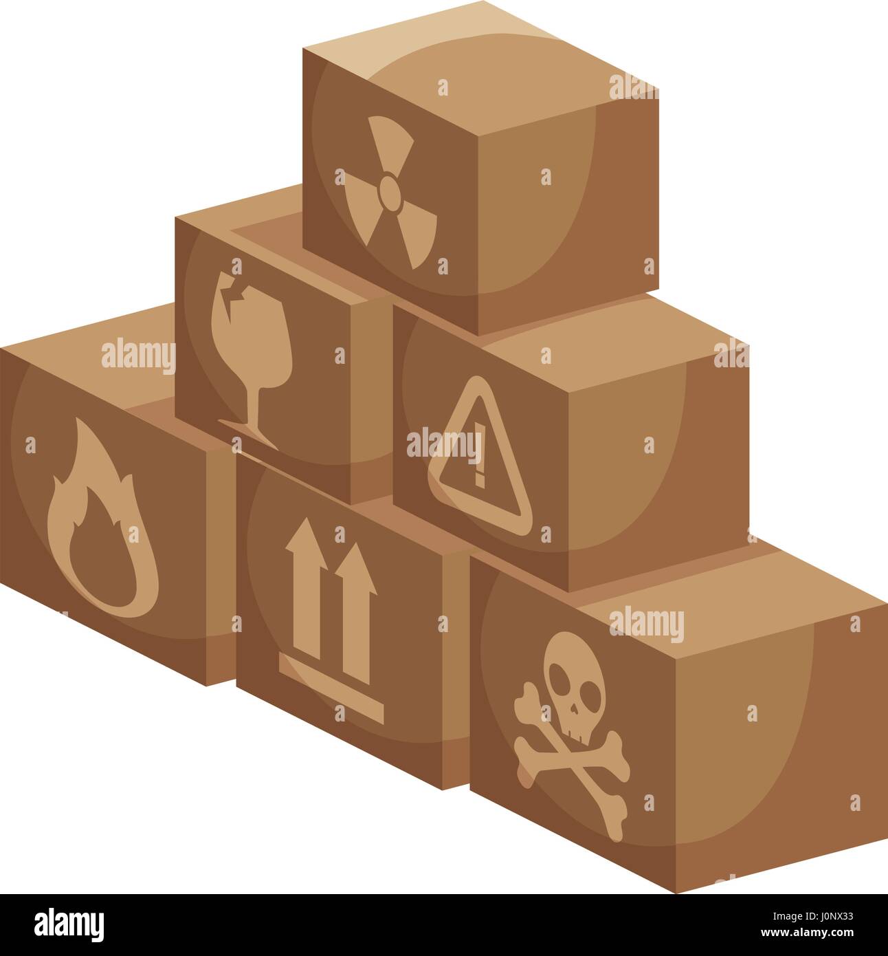 carton box packing icon Stock Vector Image & Art - Alamy