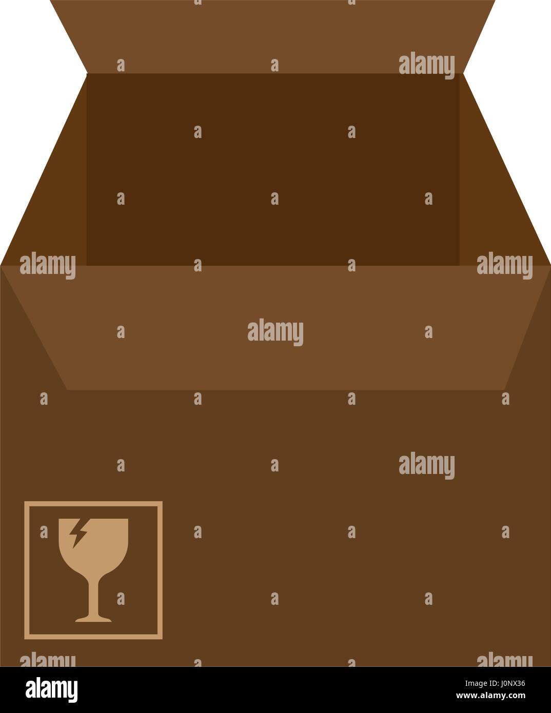carton box packing icon Stock Vector Image & Art - Alamy