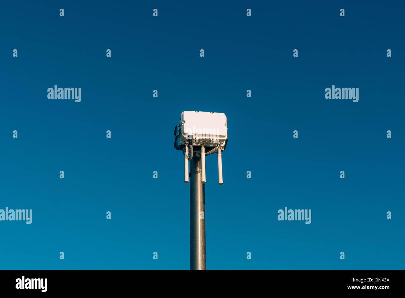 City wifi router. The street transmitter of the Internet signal. Free ...