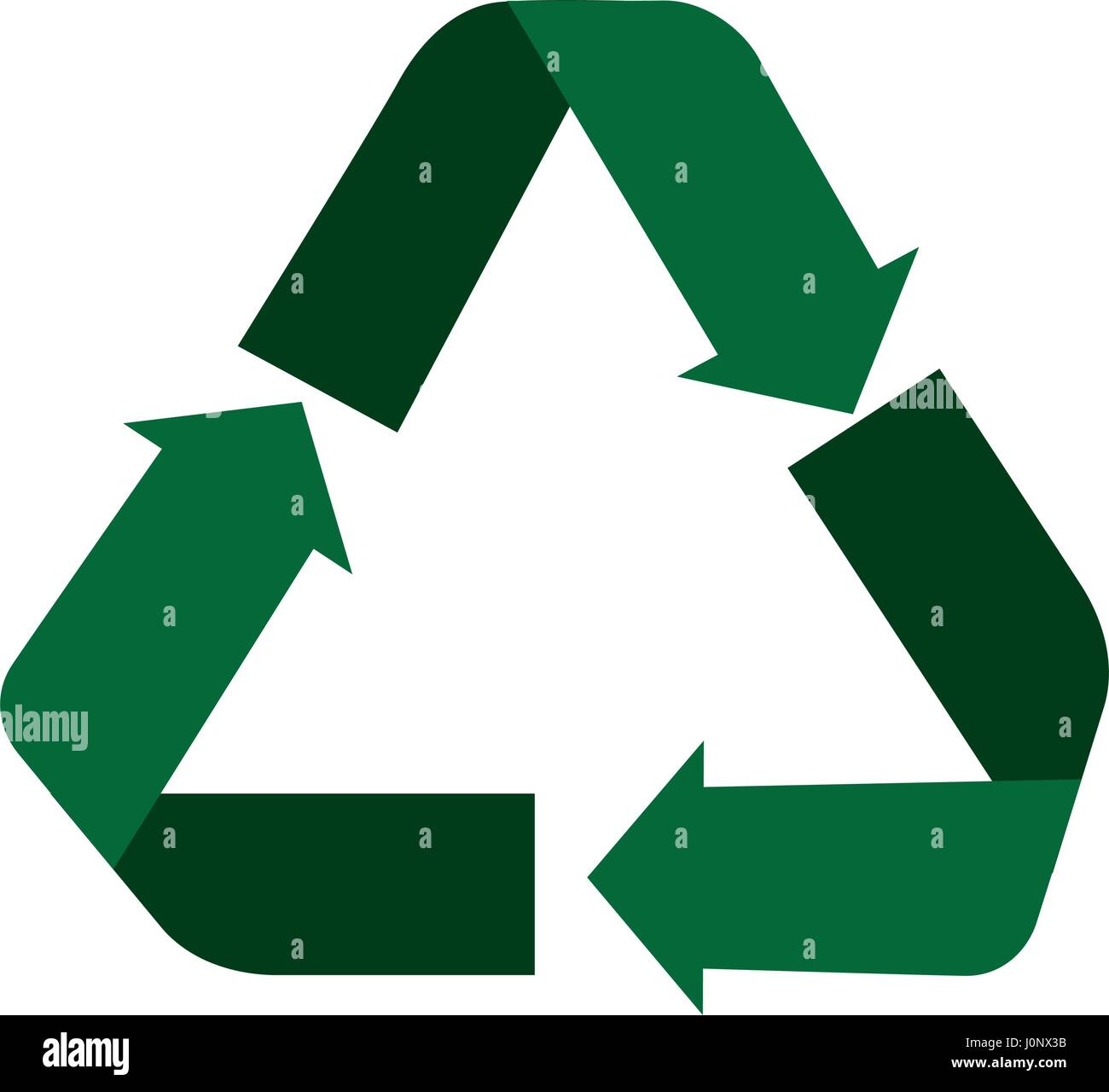 arrows recycle symbol icon Stock Vector Image & Art - Alamy