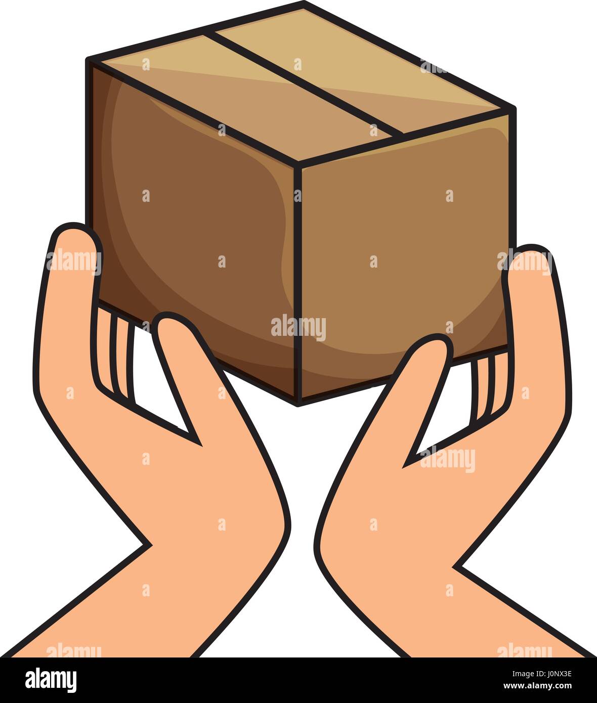 carton box packing icon Stock Vector Image & Art - Alamy