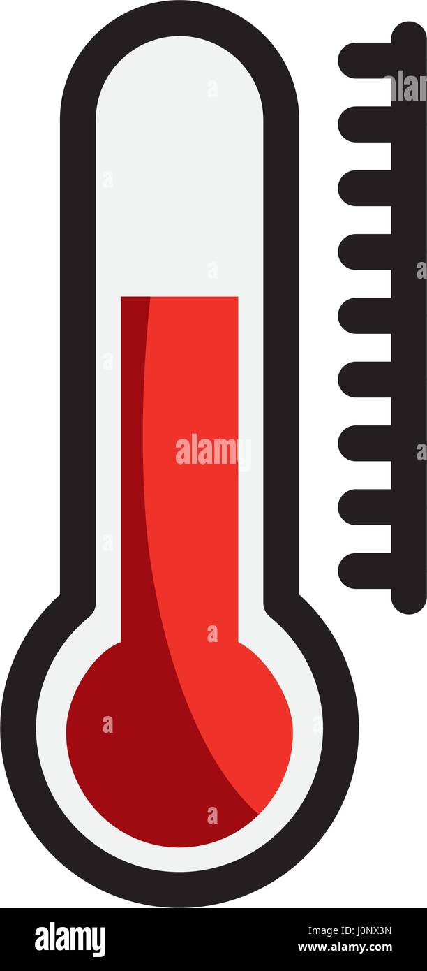 thermometer measure temperature icon Stock Vector Image & Art - Alamy