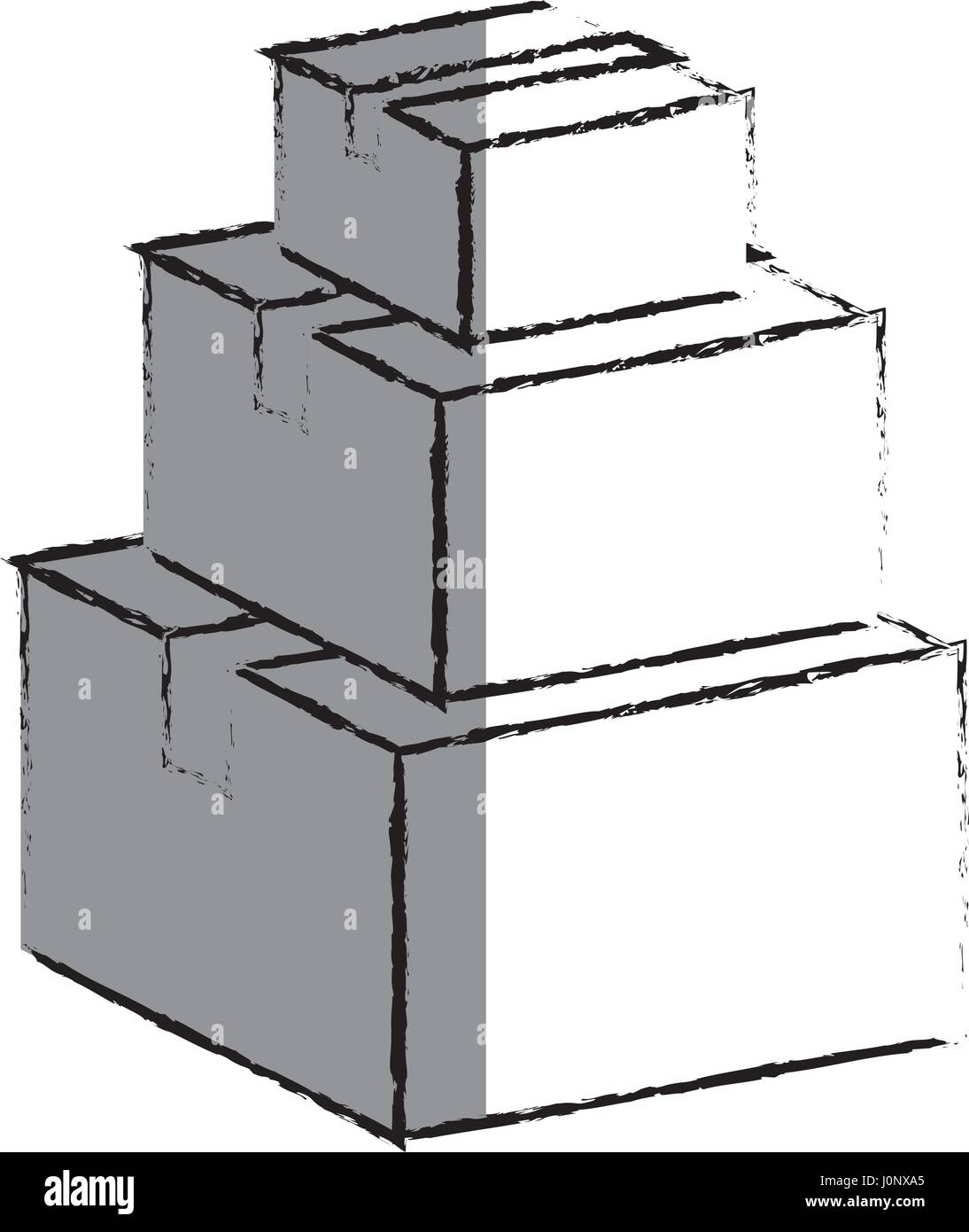 carton box packing icon Stock Vector Image & Art - Alamy