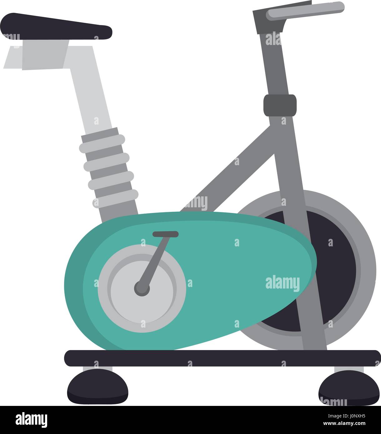 spinning bike isolated icon Stock Vector Image & Art - Alamy