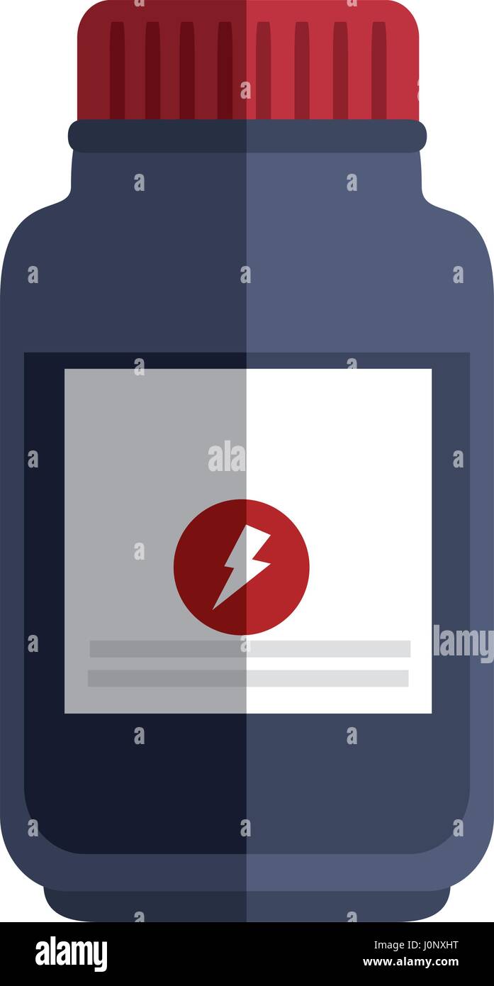 Protein powder shape Stock Vector Images - Alamy