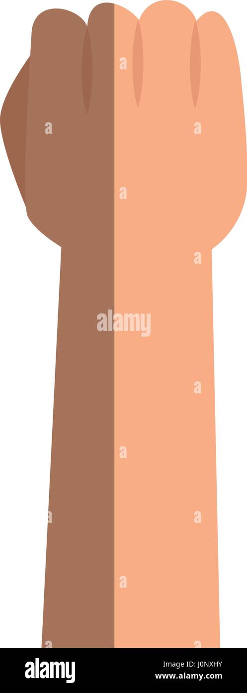 hands human up icon Stock Vector Image & Art - Alamy