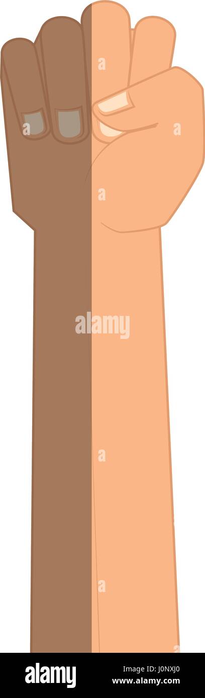 hands human up icon Stock Vector Image & Art - Alamy