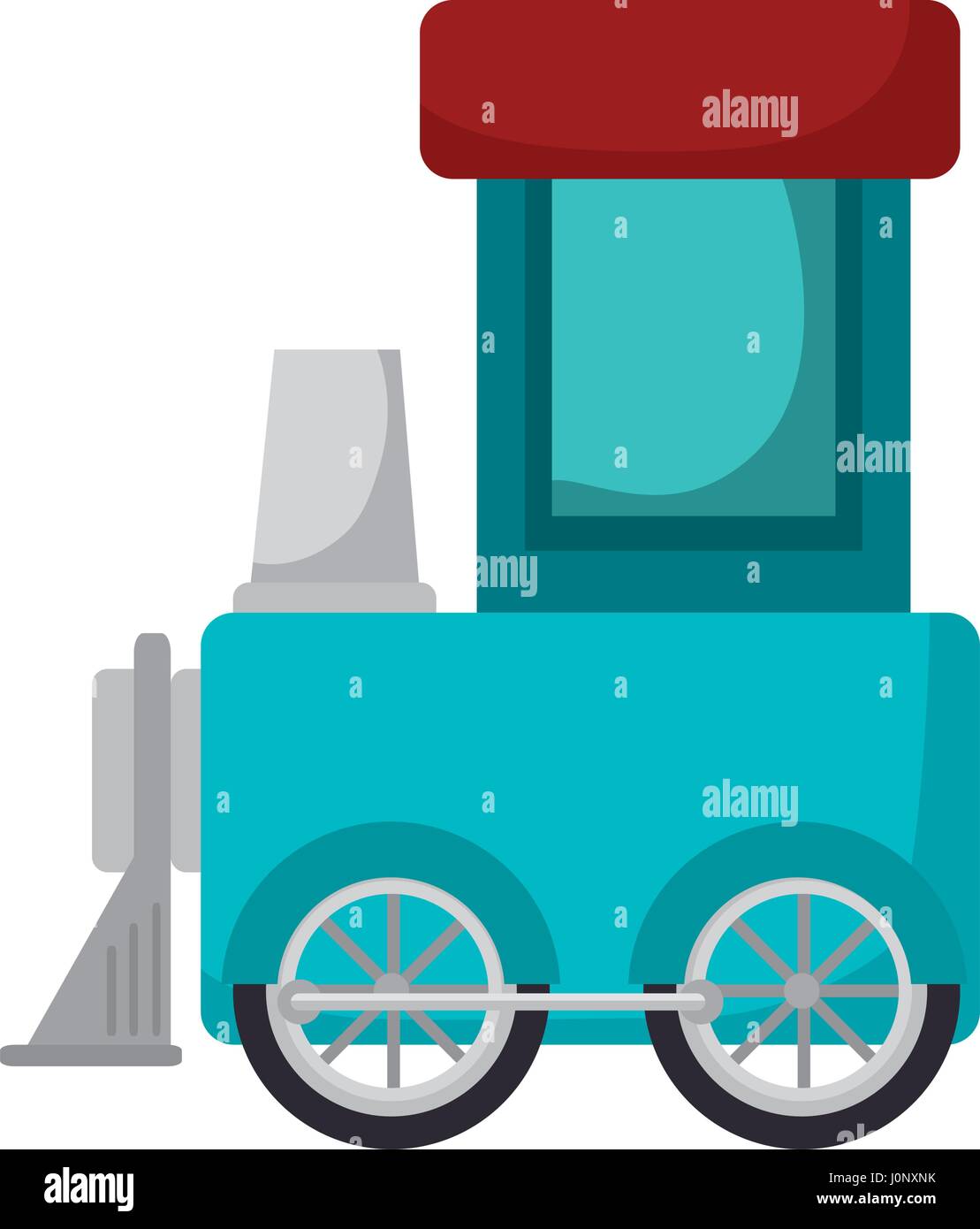 cute train toy icon Stock Vector Image & Art - Alamy