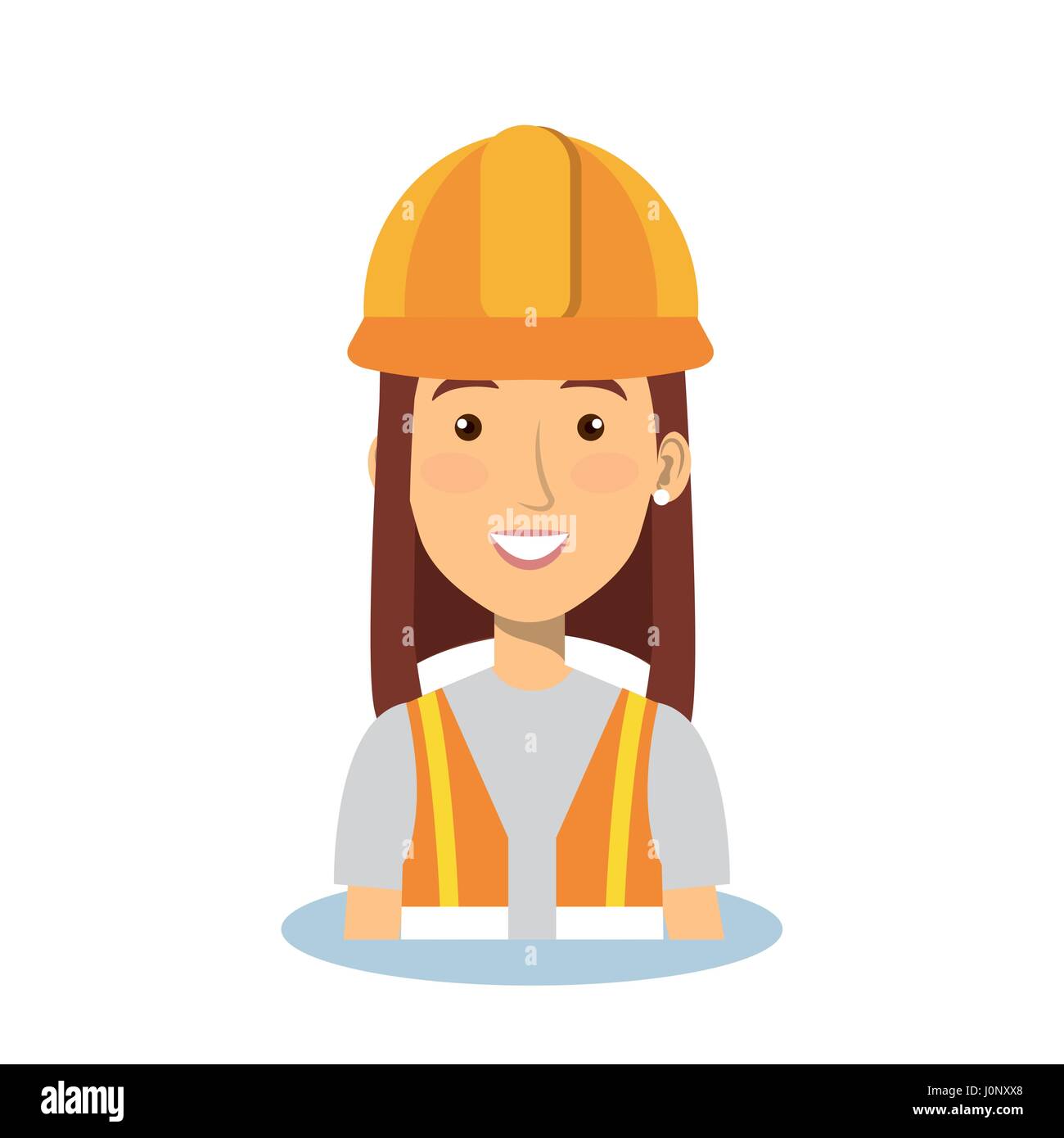 professional construction woman character Stock Vector Image & Art - Alamy