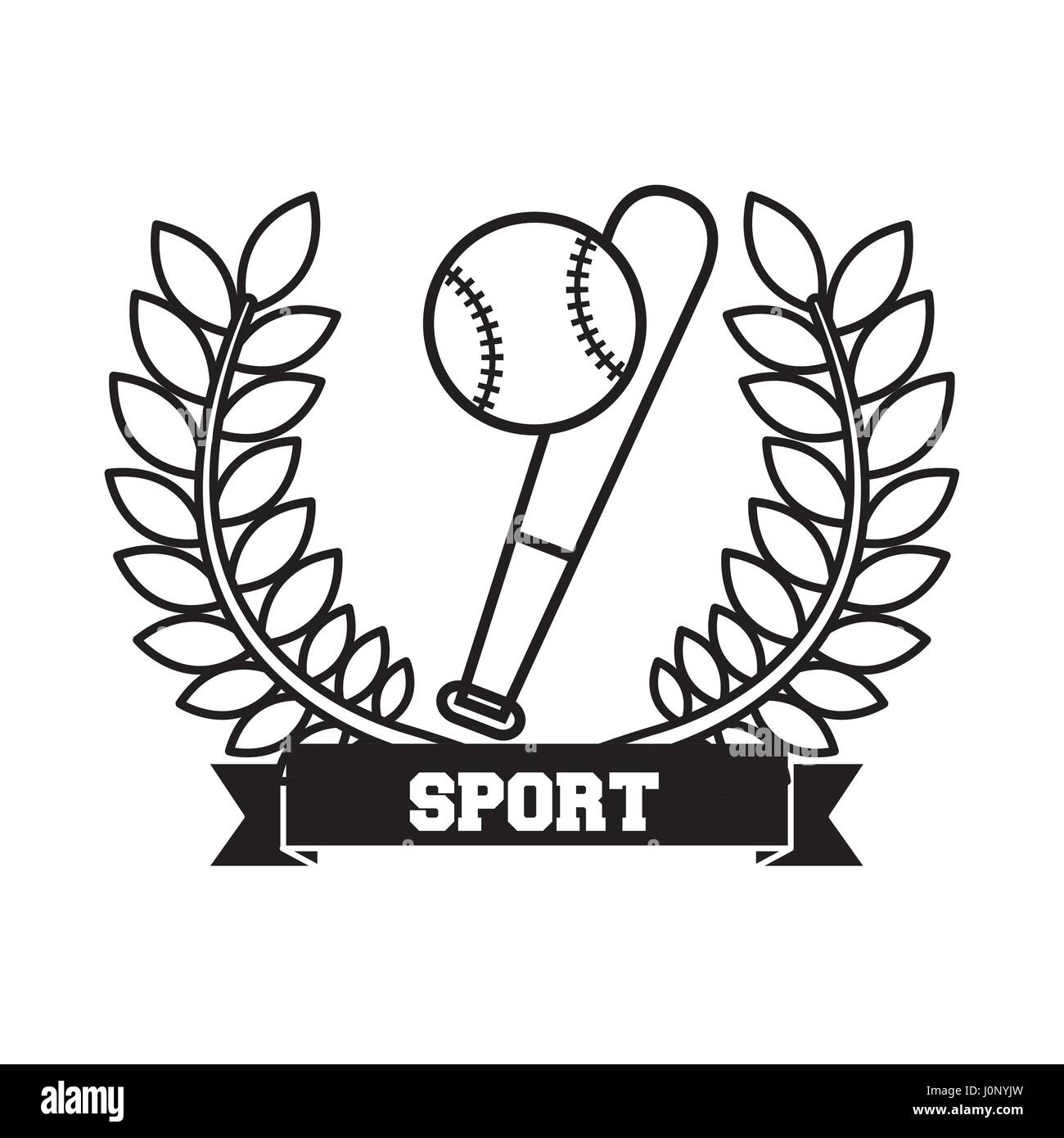 Baseball graffiti Stock Vector Images - Alamy