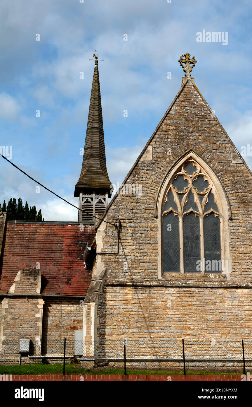 St. Barnabas Church, Drake`s Broughton, Worcestershire, England, UK ...