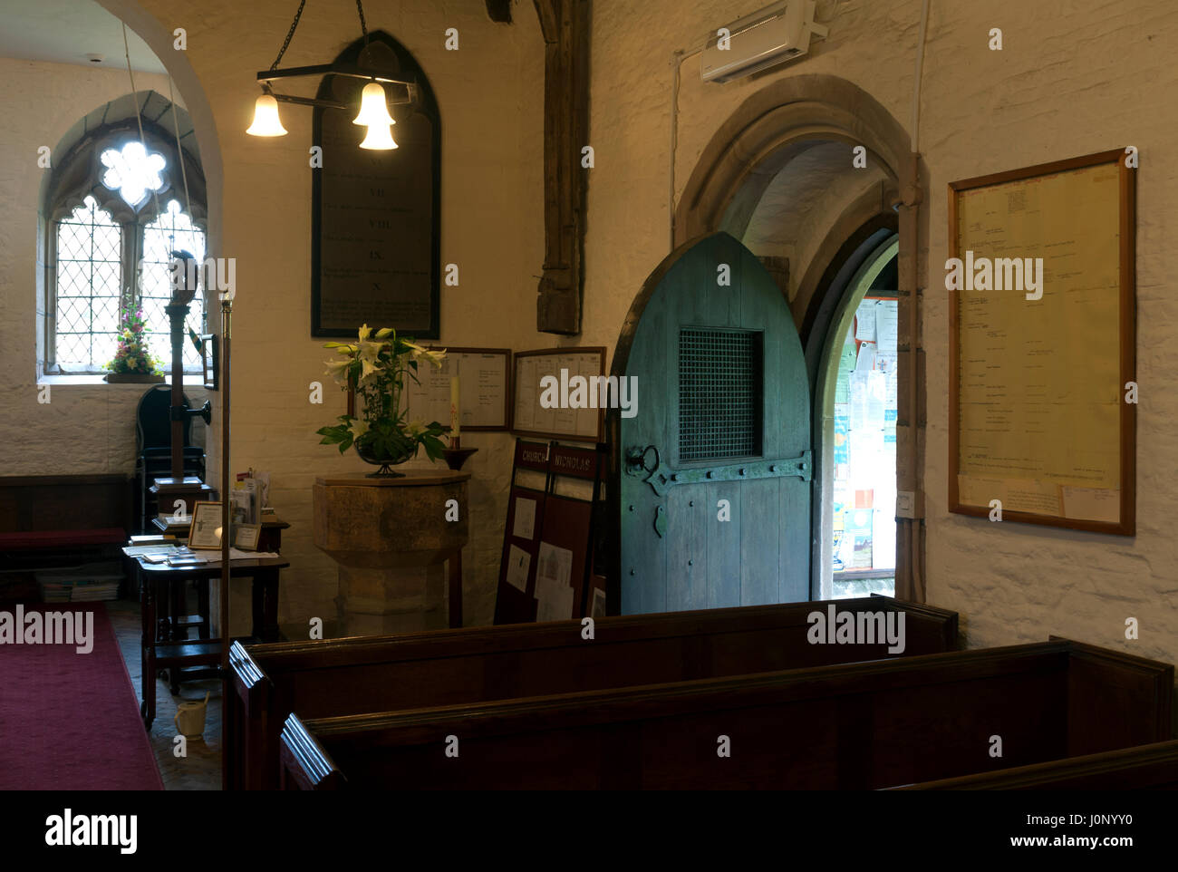 St Nicholas Church, Peopleton, Worcestershire, England, UK Stock Photo ...