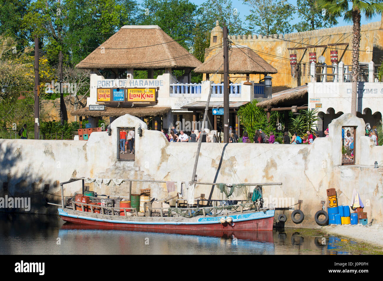 Port of Harambe, Disney Animal Kingdom, Africa, Disney World, Orlando ...