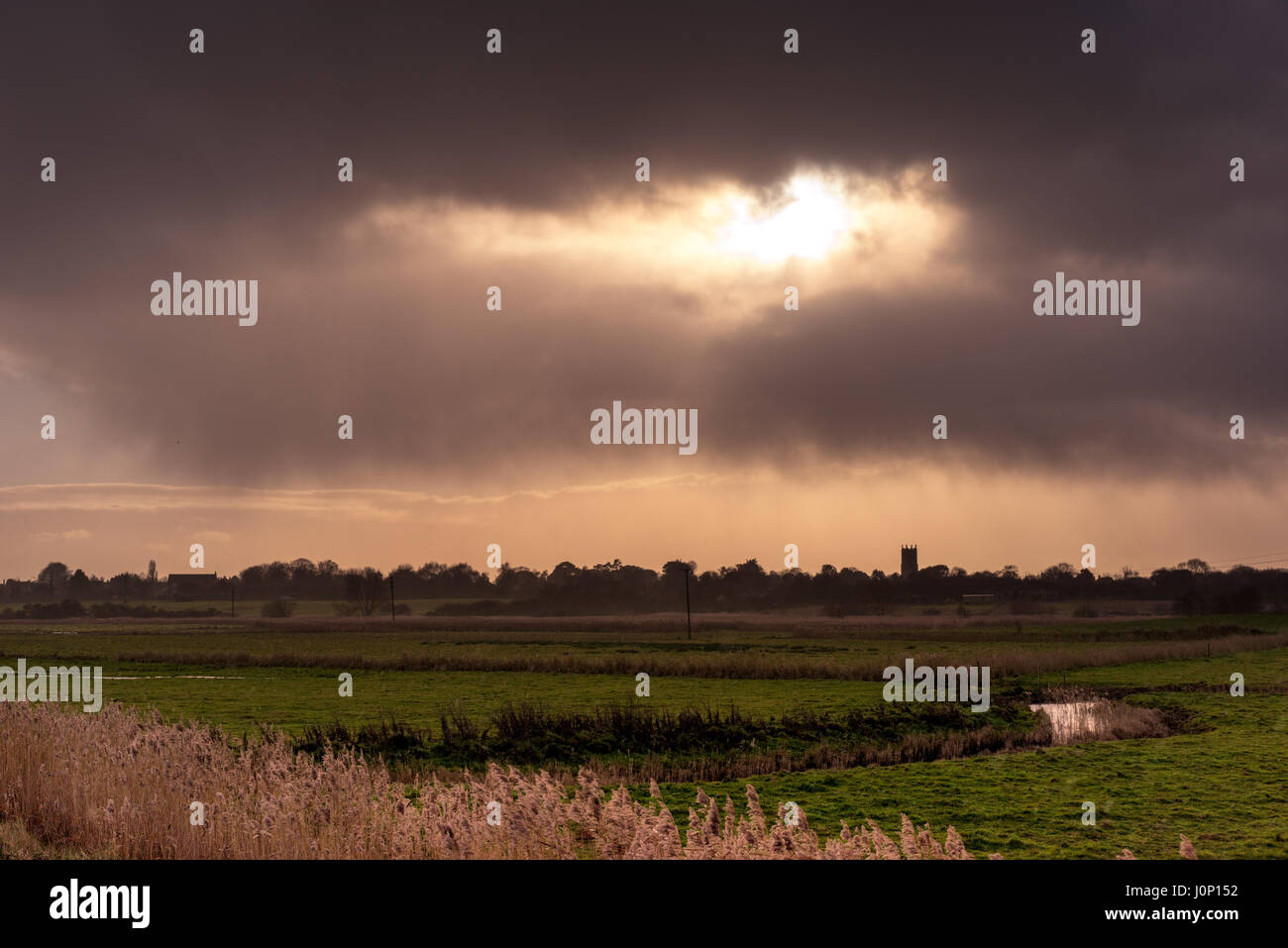 Uk raining marsh hi-res stock photography and images - Alamy
