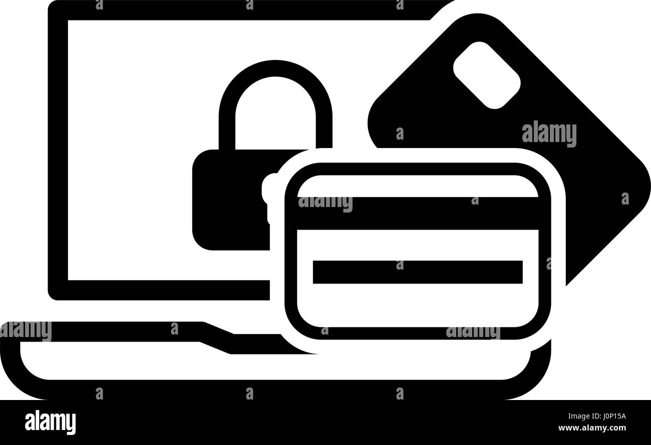 Secure Transaction Icon. Flat Design Stock Vector Image & Art - Alamy