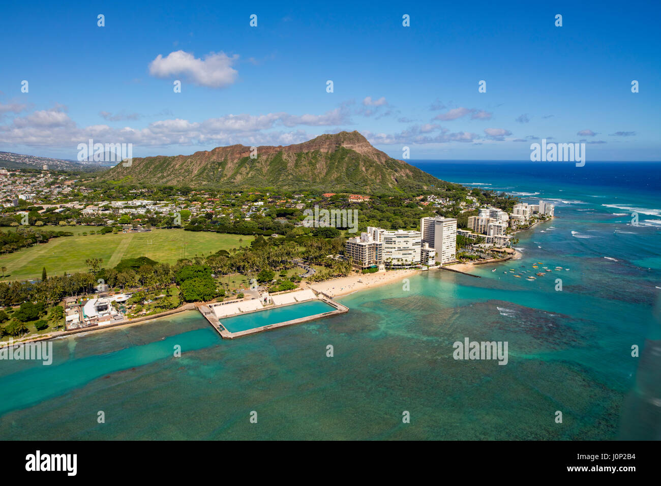 Gold coast waikiki oahu hawaii hi-res stock photography and images - Alamy