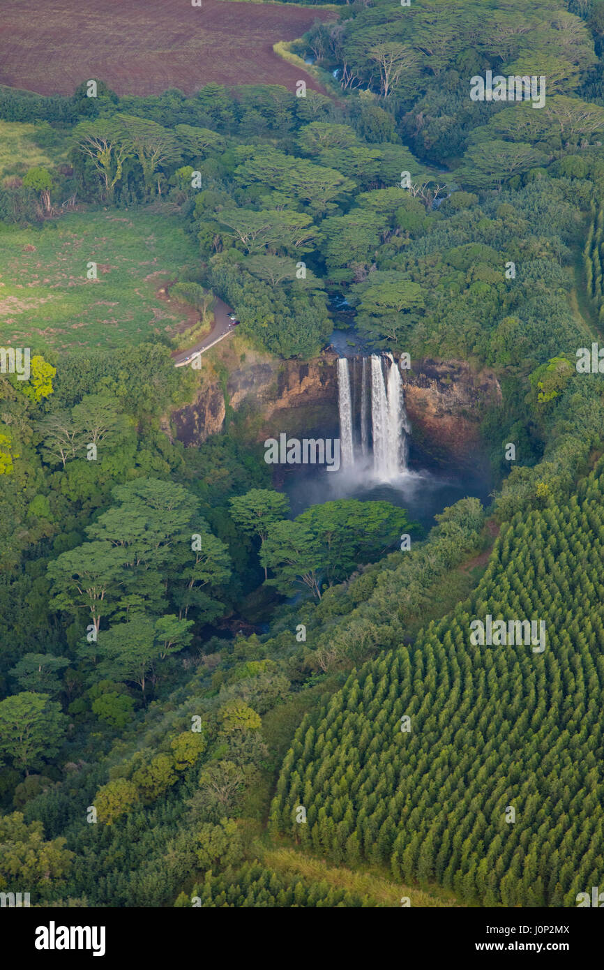 Wailua Falls, Kauai, Hawaii Stock Photo - Alamy