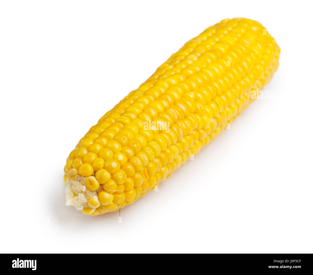 Corn cob isolated on white background Stock Photo - Alamy