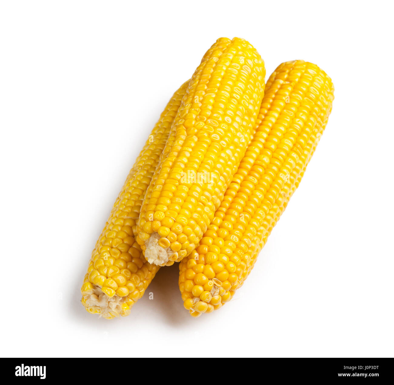 Corn cob isolated on white background Stock Photo - Alamy
