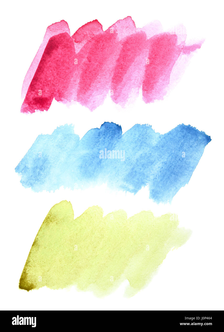 Background colored paint strokes Cut Out Stock Images & Pictures - Alamy