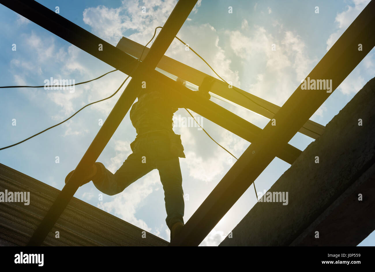Engineer silhouette hi-res stock photography and images - Alamy
