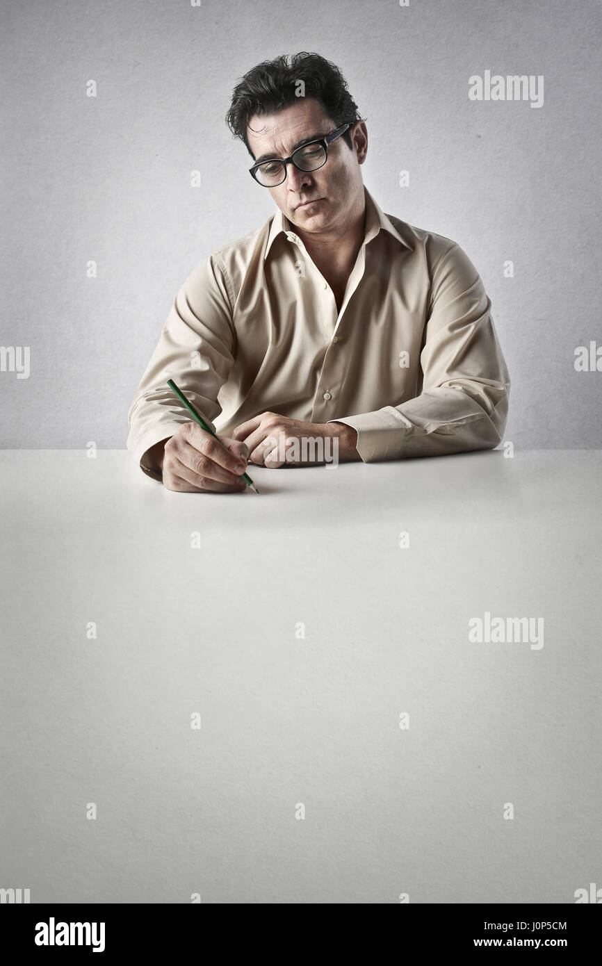 Planning on table hi-res stock photography and images - Alamy